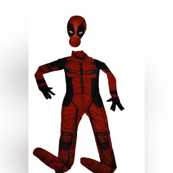 Costumes | Deadpool Kids Halloween Costume Boys Medium | Poshmark